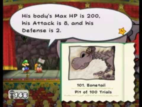 Paper Mario The Thousand-Year Door ~ #50 Bonetail the Movie: Treasure ...