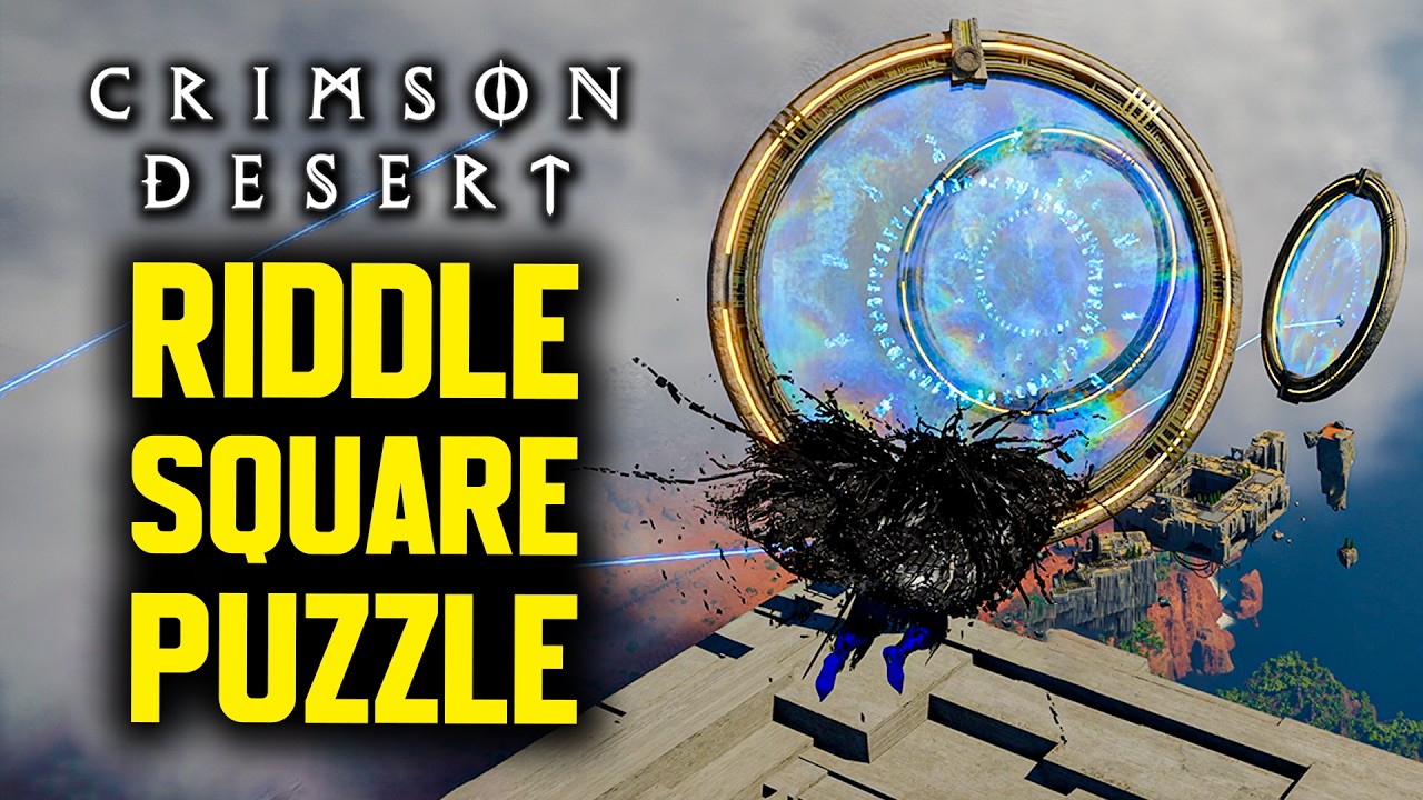 Crimson Desert - Riddle Square Abyss Puzzle Walkthrough - YouTube