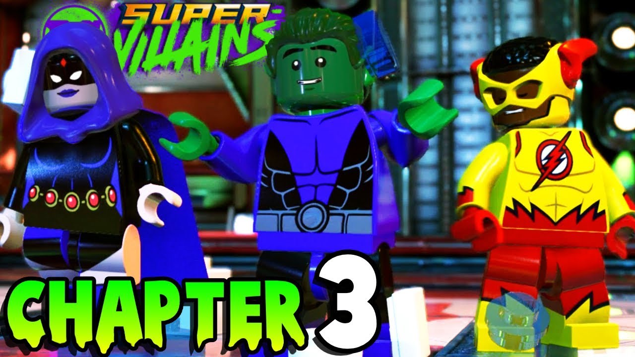 LEGO TEEN TITANS BATTLE! (Chapter 3) Lego DC Super-Villains Gameplay ...