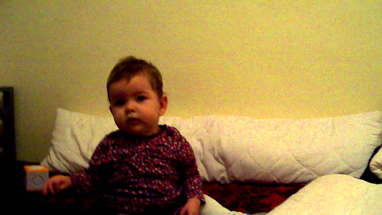 My baby first unsupported sitting up - YouTube
