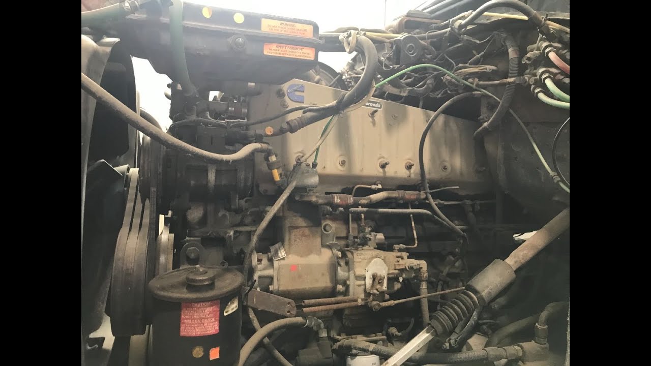 1989 Cummins BCIV 88NT Engine Assembly - 25024972 - YouTube