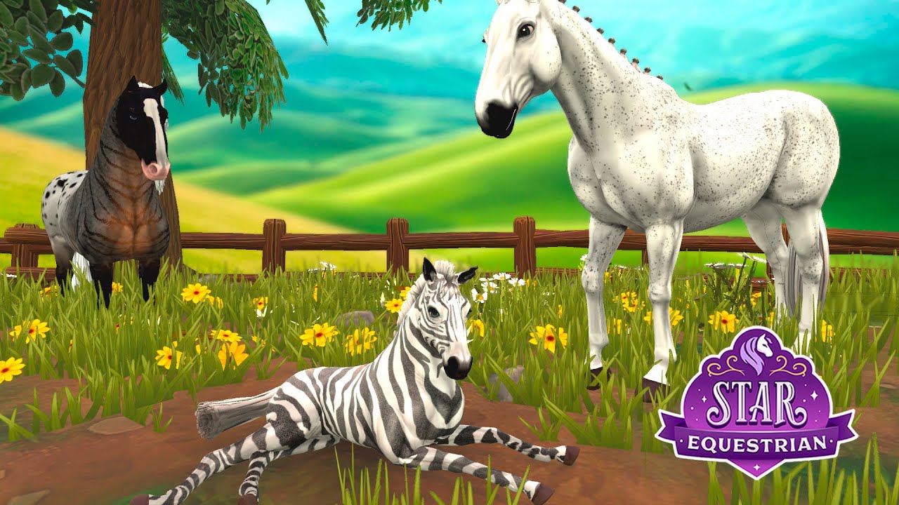 Смотрим обновление по разведению 🦓 ВЫВЕЛА ЗЕБРУ в Star Equestrian Horse ...