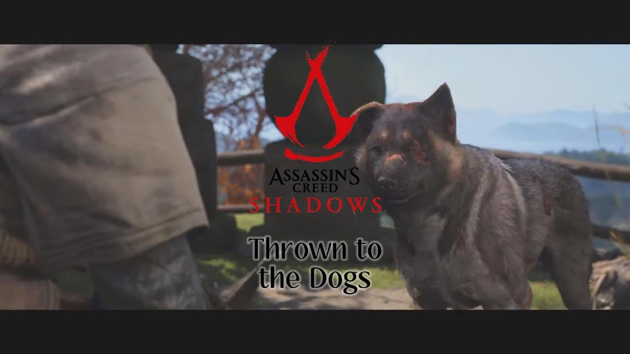 AC Shadows: Thrown to the Dogs (Pre-order DLC) - YouTube