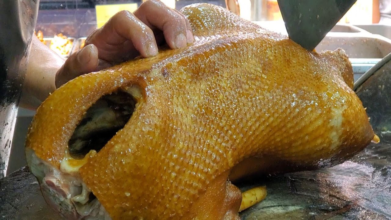 Marinated Goose Chopping Skills，Goose Leg，Goose Breast，Yummy Head&Neck ...