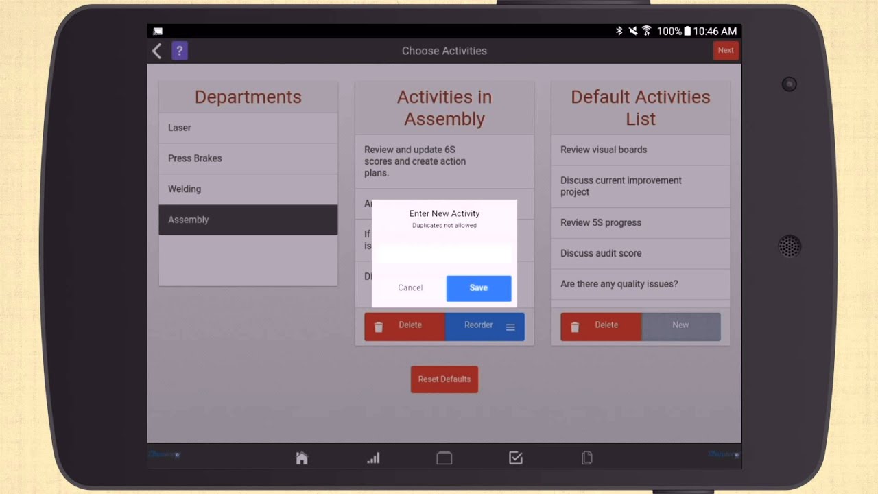 Manufacturing Gemba Walk & Roadmap App Promo Video for Android - YouTube