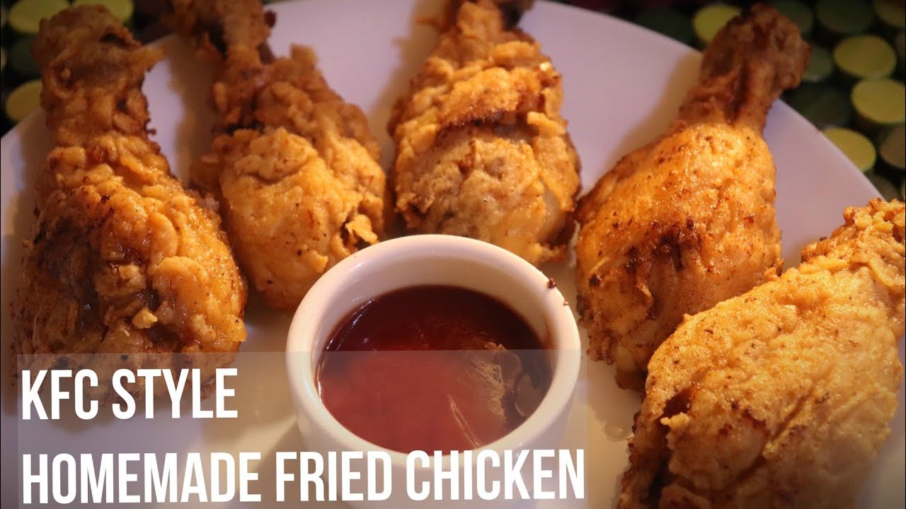Homemade KFC Style Fried Chicken Recipe | KFC Chicken Fry Recipe | KFC ...