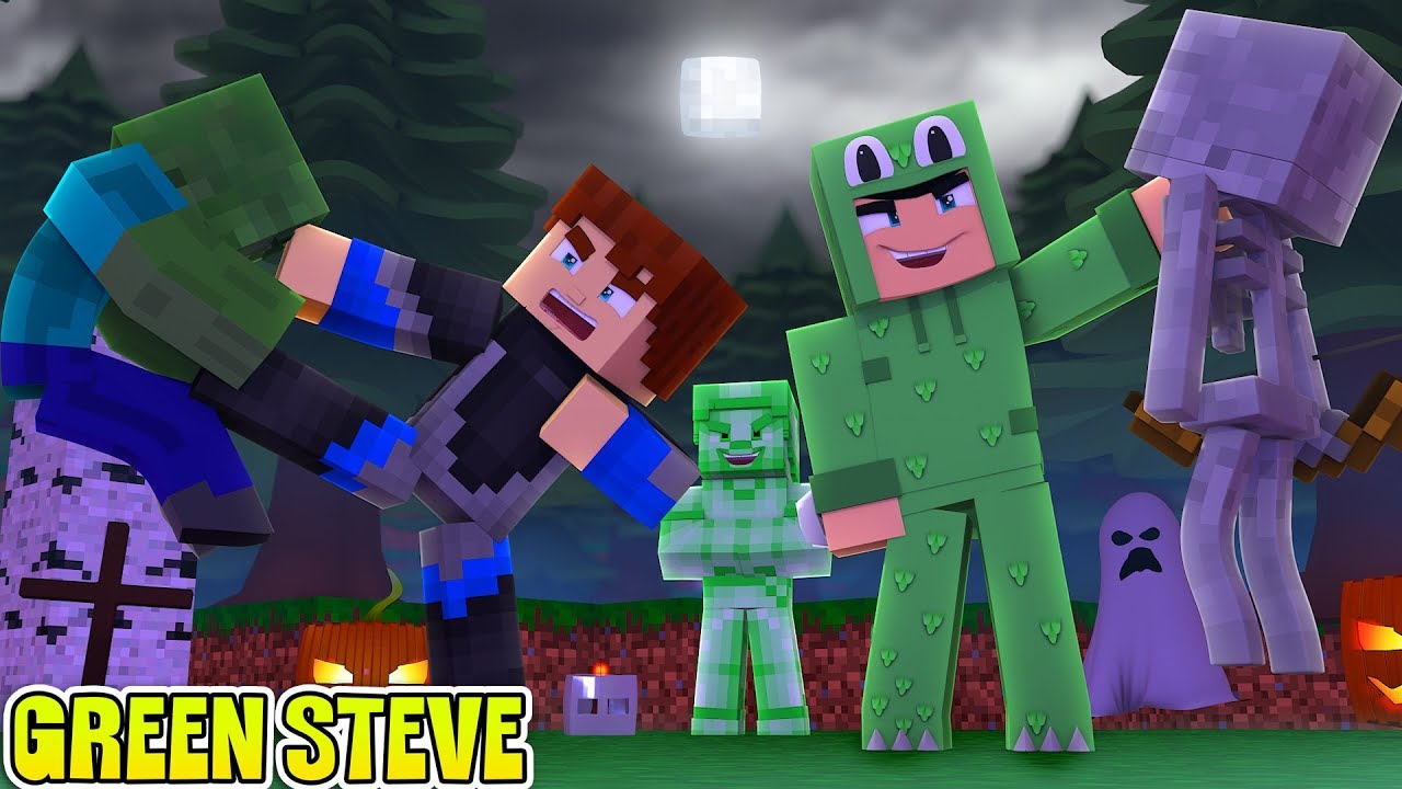 HOW TO CRAFT A PORTAL TO GREEN STEVE DIMENSION w/ Little Lizard - YouTube