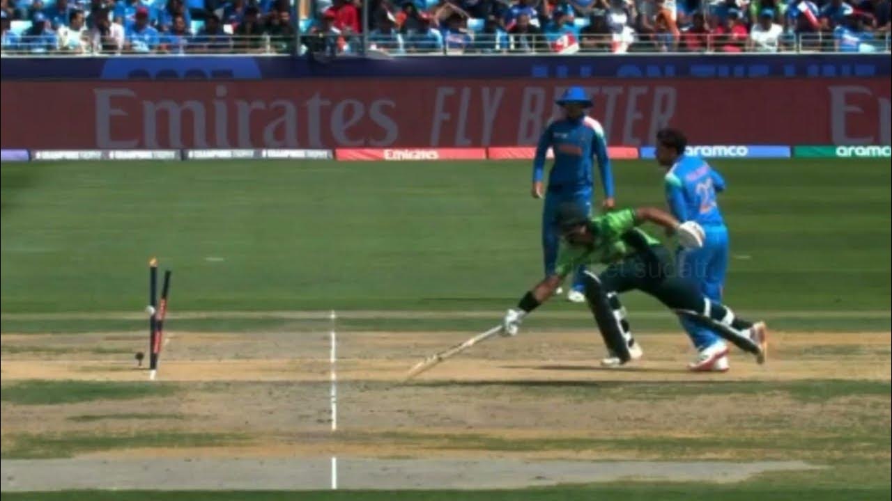 Axar Patel runs out Imam-ul-Haq | Imam-ul-Haq run out direct throw by Axar Patel - YouTube