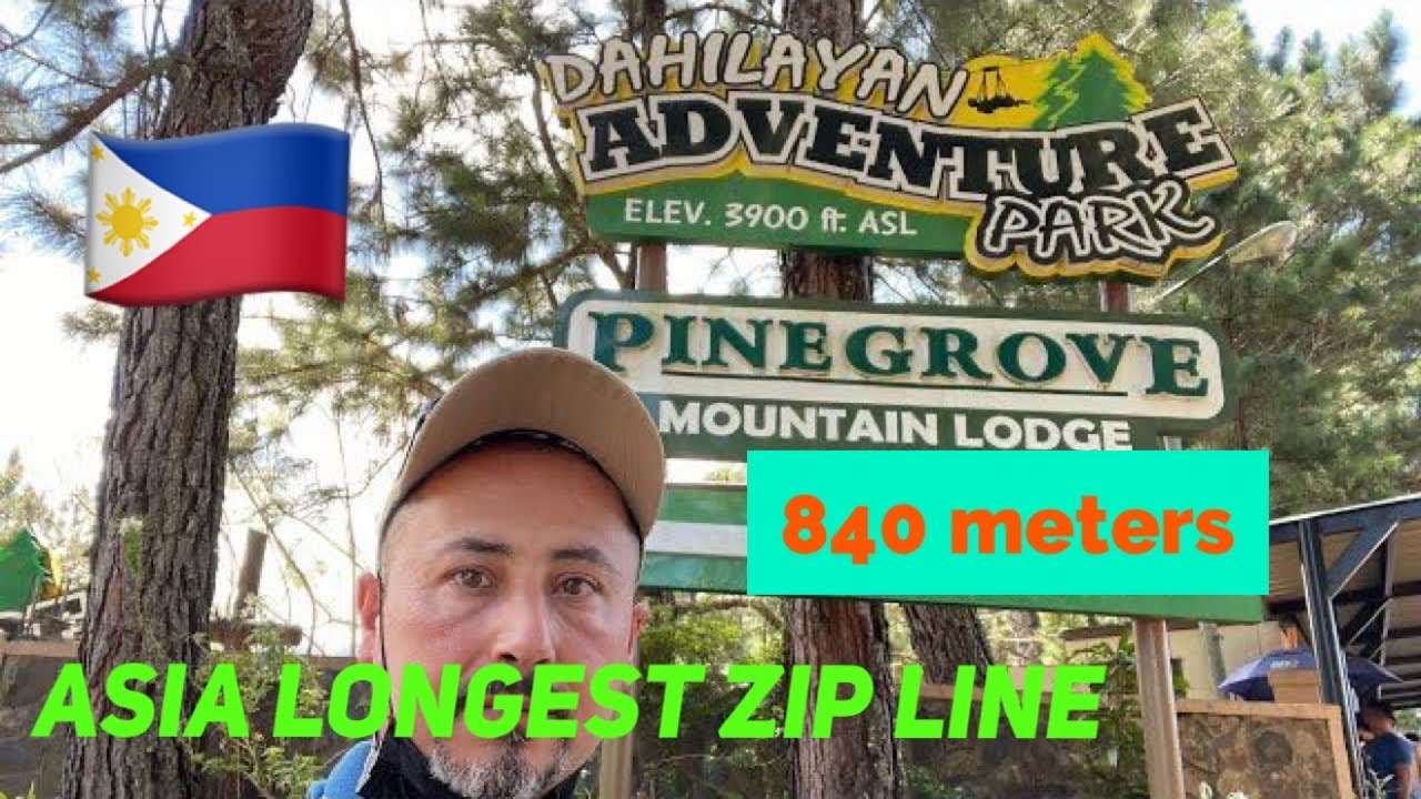 Dahilayan adventure park Cagayan de oro city 840 meter zip line # ...