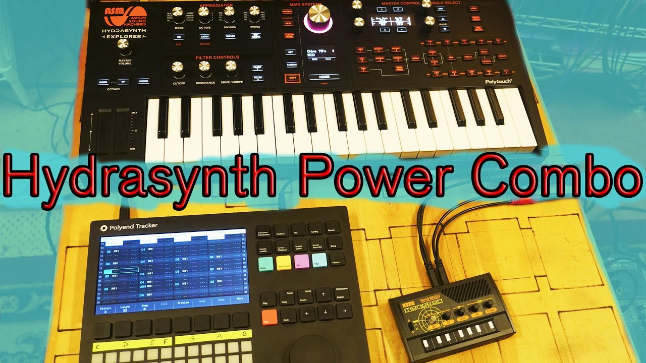 The Hydrasynth Power Combo - YouTube
