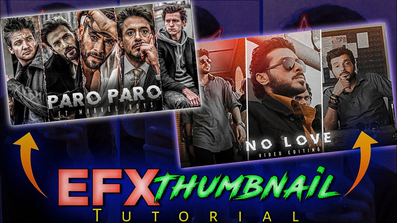 How To Make EFX Thumbnail - YouTube