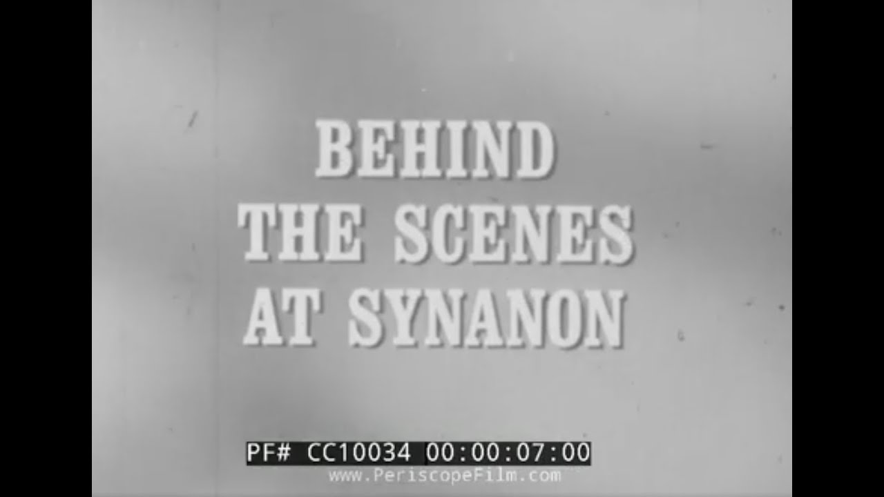 " BEHIND THE SCENES AT SYNANON " 1965 SYNANON DRUG REHAB PROGRAM ...