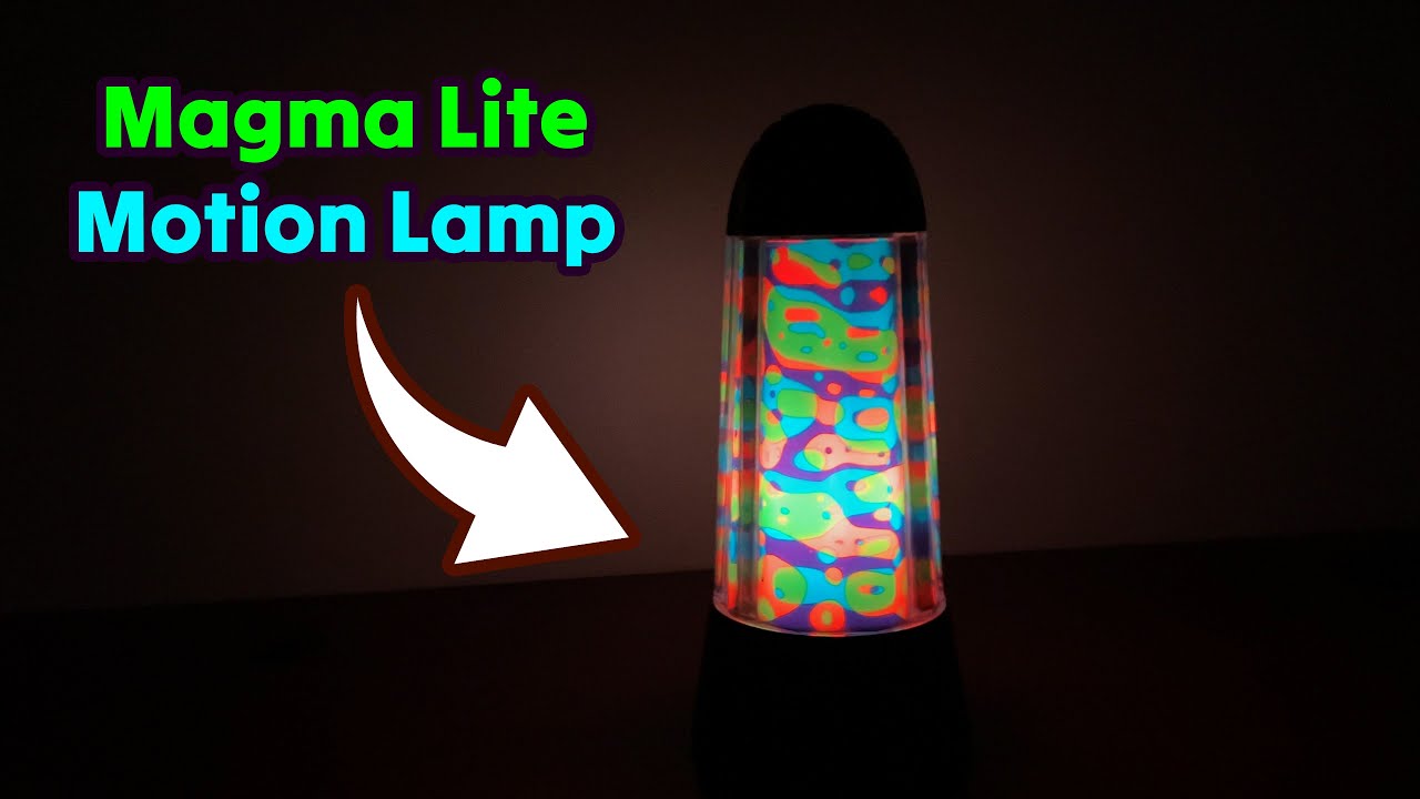 Magma Lite: Rare Trippy Motion Lamp 😵 Gadgetify - YouTube