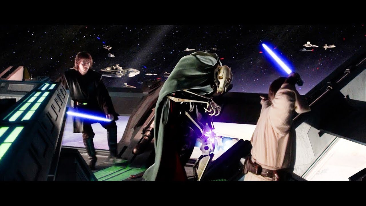 Anakin et Obi Wan vs Grievous - YouTube