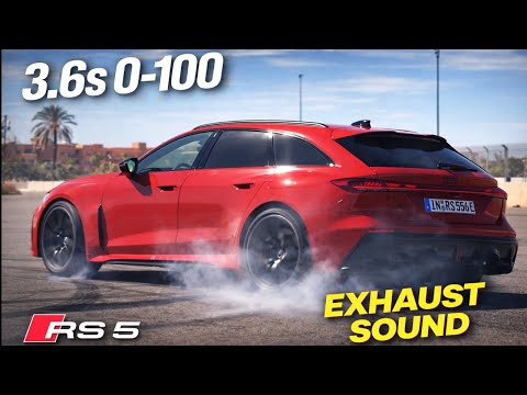 2026 Audi RS5 Avant Acceleration and Exhaust Sound