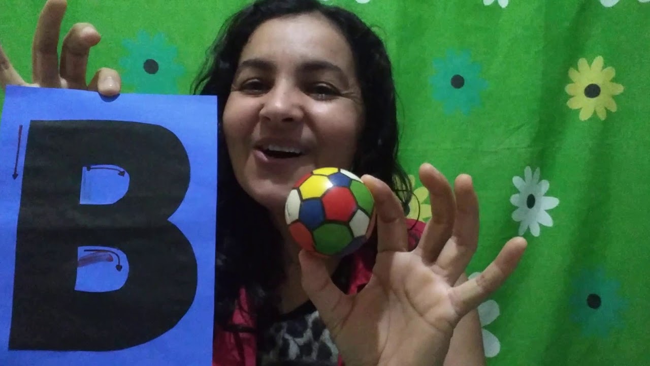 ENSINANDO A LETRA B - YouTube