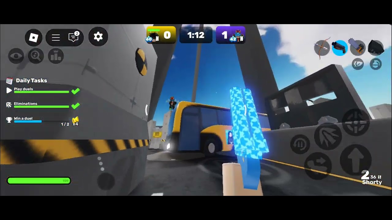 1 v 1 with Adan my friend roblox rivals - YouTube