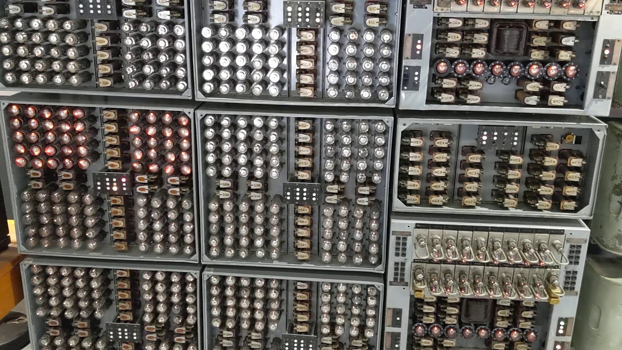 The Harwell Dekatron WITCH computer at the National Museum of Computing ...