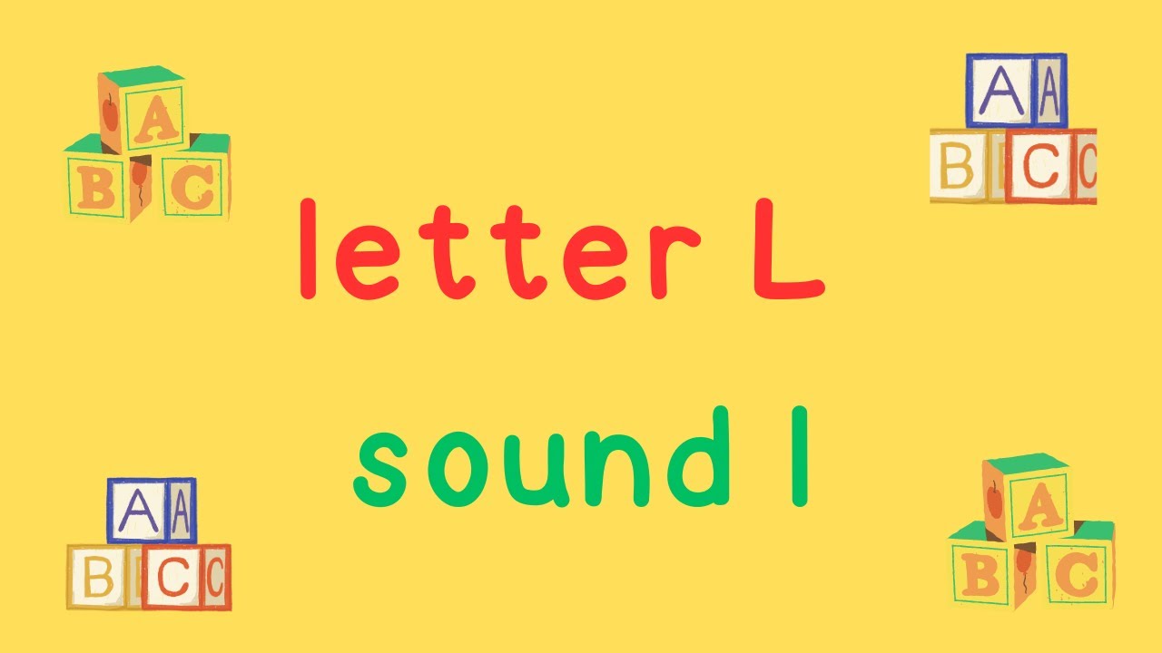 Letter L and phonic sound l | Easy and fun learning for children | Easy ...