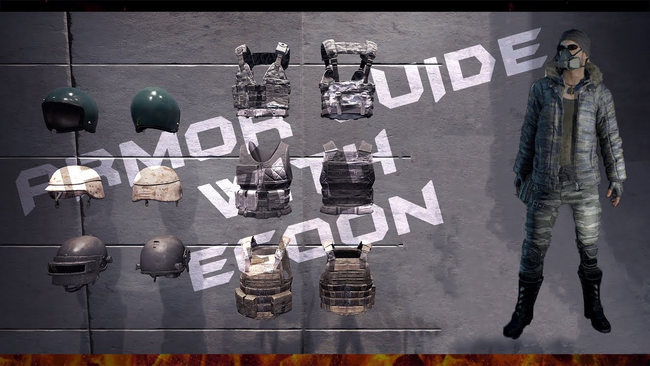 PUBG armor level vs armor durability (armor guide)when to swap armor ...