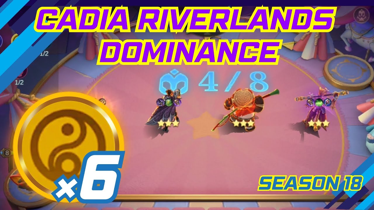 CADIA RIVERLANDS DOMINANCE USING THARZ SKILL 3 | MLBB - MAGIC CHESS ...