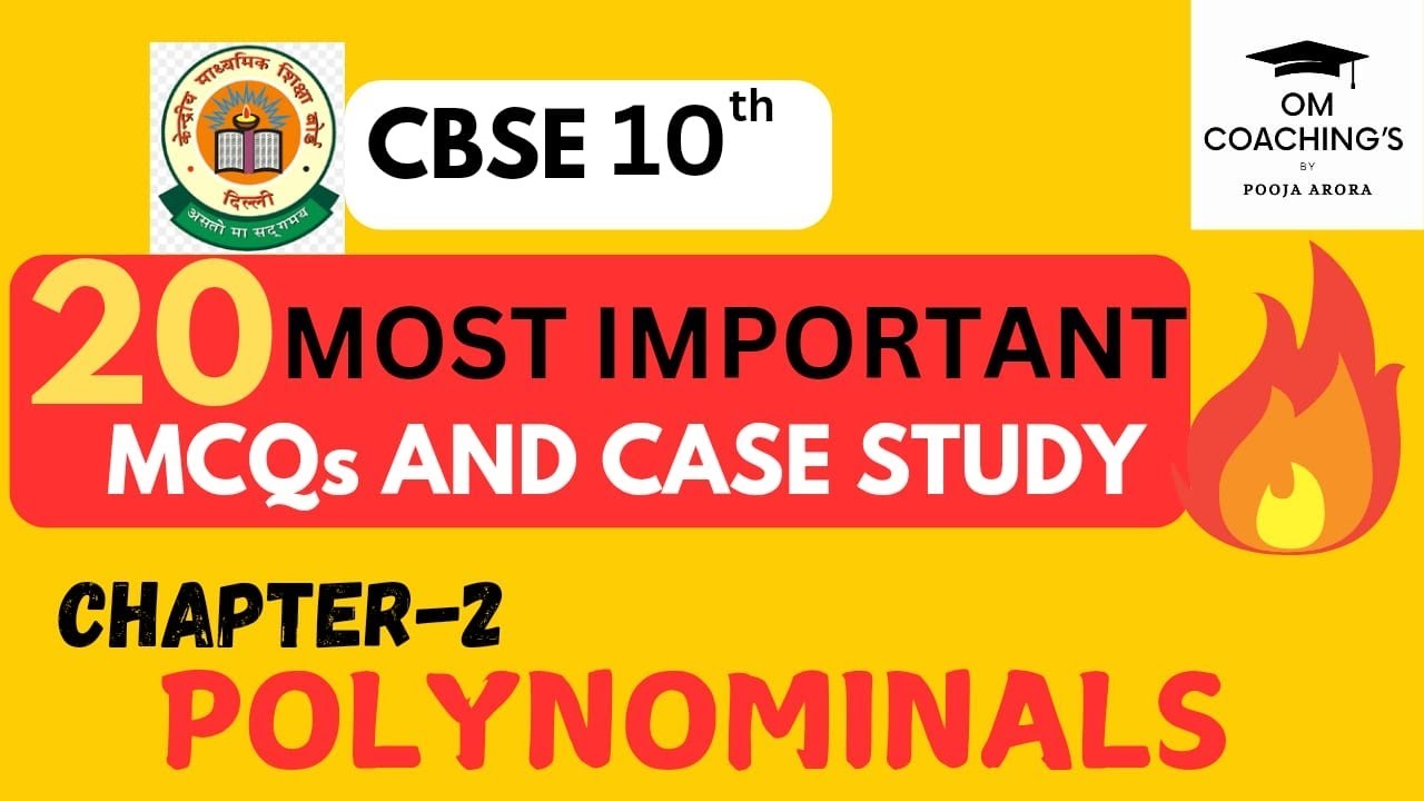 Class10th Polynomials One Shot Class10th Maths Chapter 2 Polynomials 2291