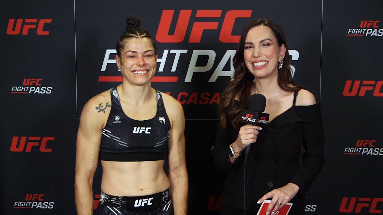 Melissa Gatto analisa vitória sobre Tamires Vidal no UFC Vegas 92 - YouTube