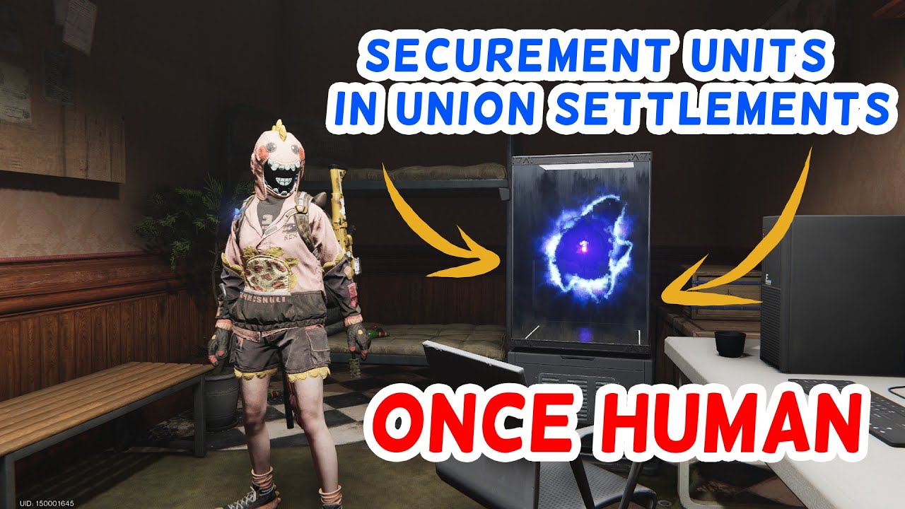 Once Human: Securement Unit in Towns - YouTube