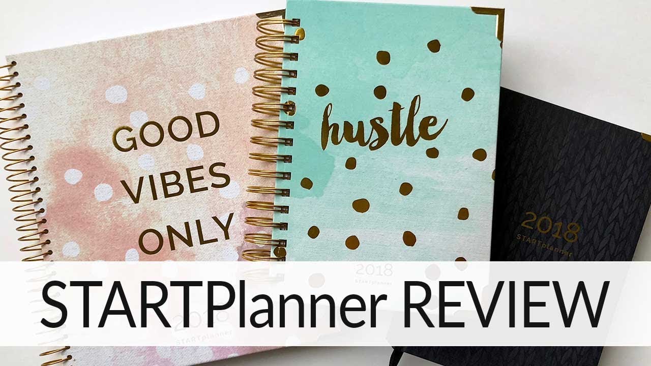 Planner Review | STARTplanner | 2018 - YouTube