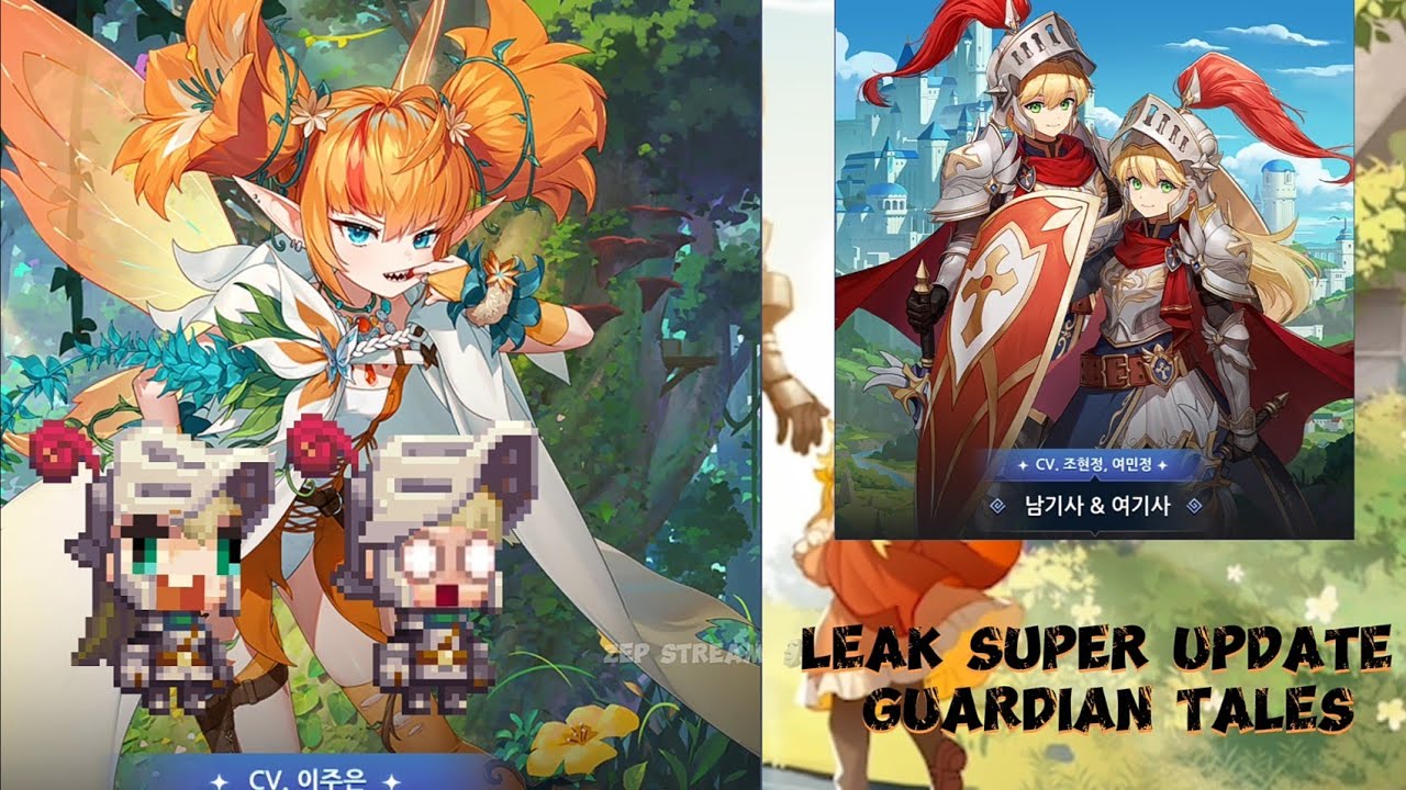 Leak Super New Update UI Guardian Tales - YouTube