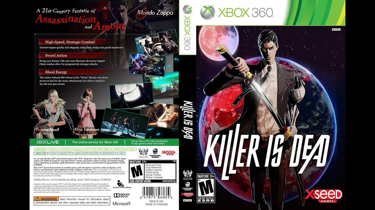 Killer Is Dead - Parte 2 - Direto do Xbox 360 - YouTube