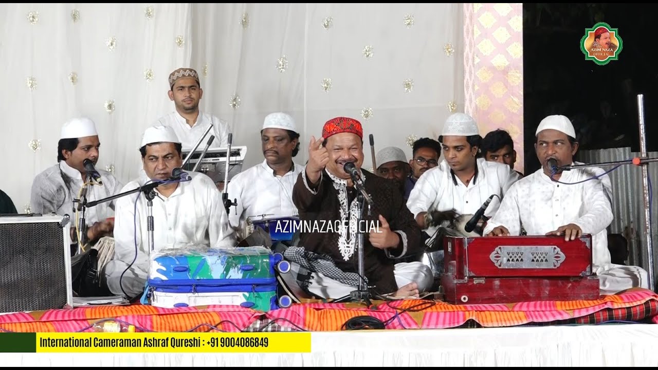Azim Naza Full Qawwali Program Live 2023 | Jawhar | Palghar - YouTube