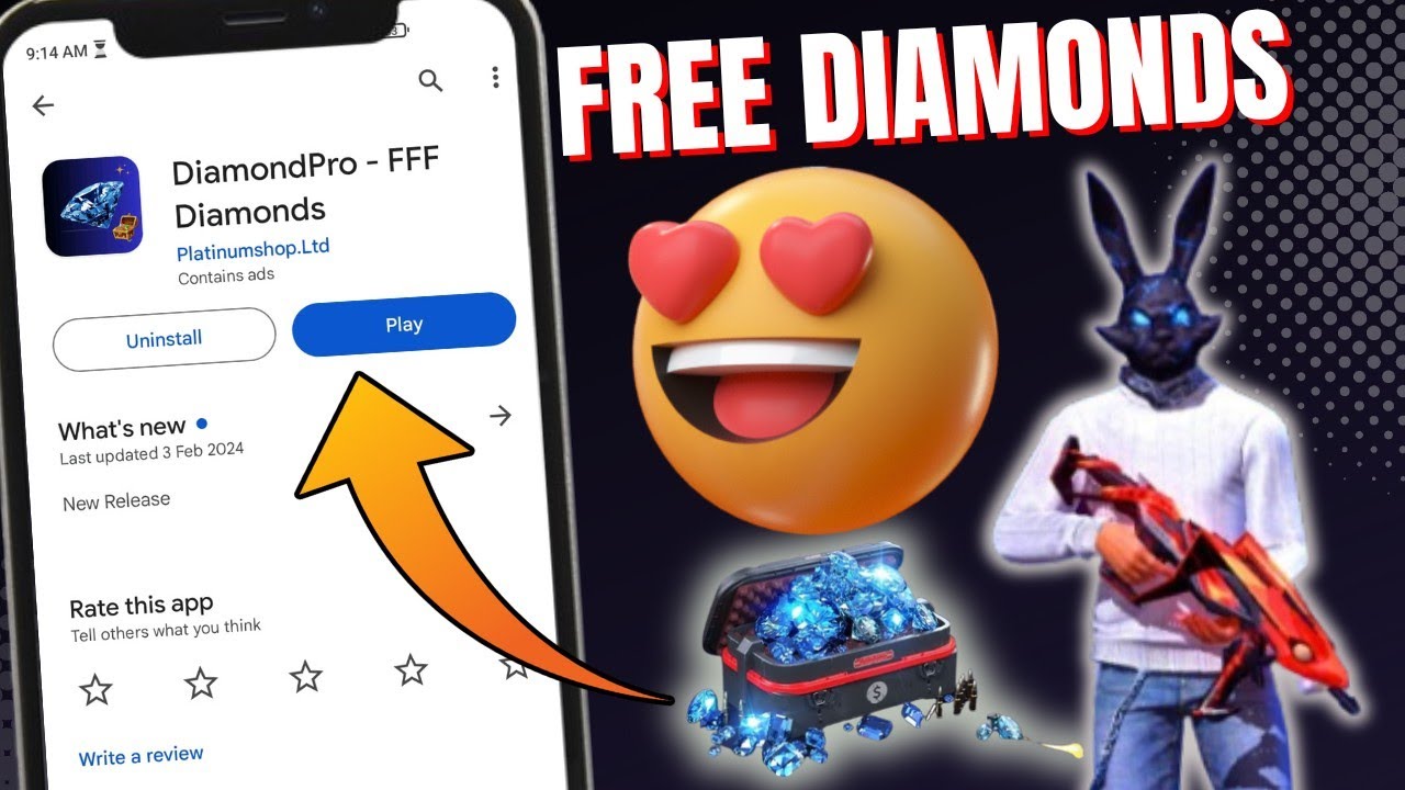 DiamondPro FFF Diamonds App Real Or Fake | Diamond Pro FFF Diamonds App ...