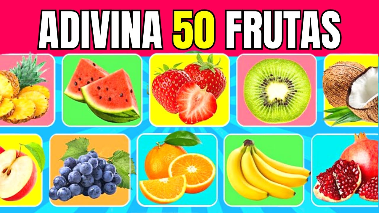 ¿Podrás ADIVINAR el NOMBRE de la FRUTA en 5 segundo?🍉🍑 | ESCURIOSO Quiz ...
