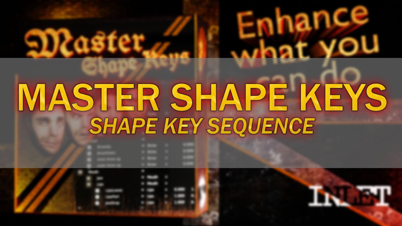 Shape Key Sequence - Master Shape Keys - Blender Addon - YouTube