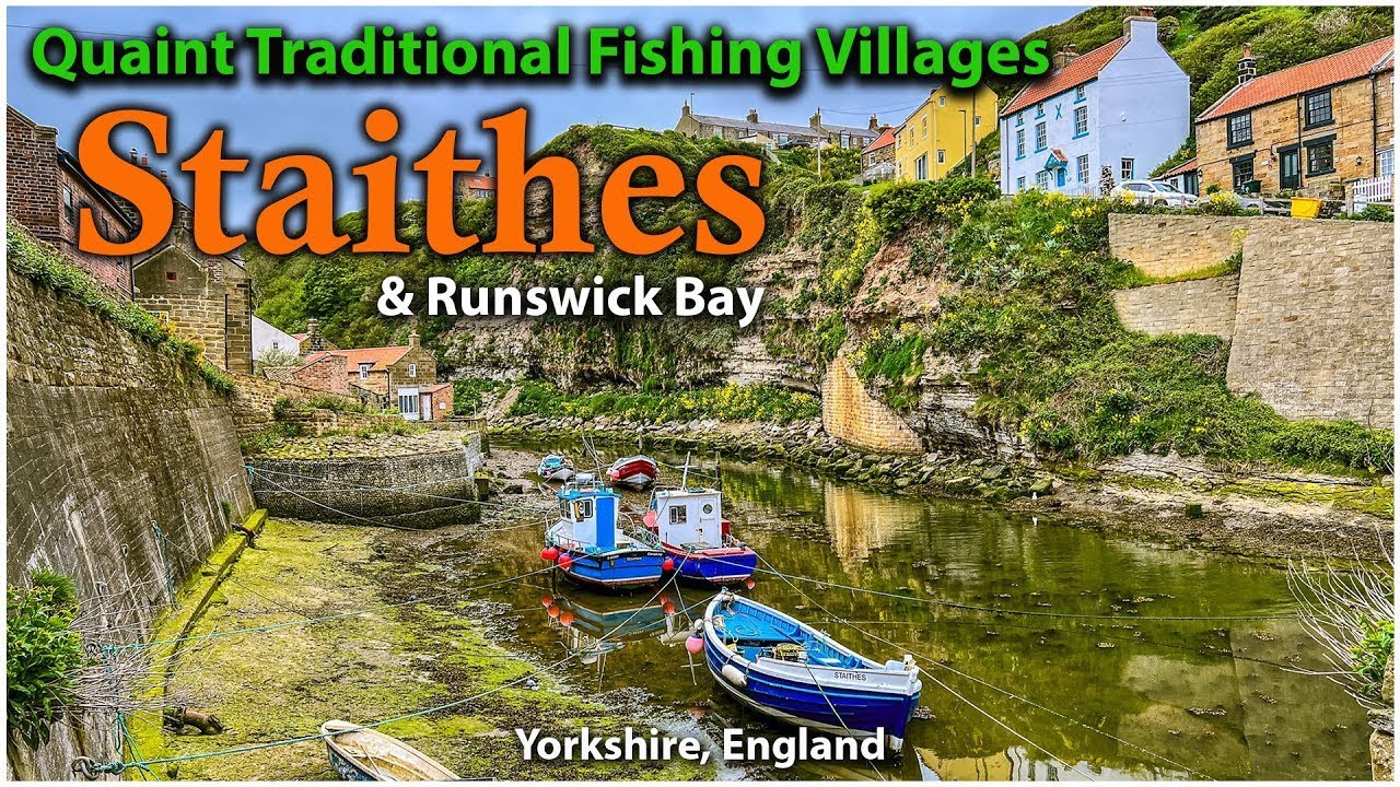 Staithes : A quaint fishing village by the sea - YouTube