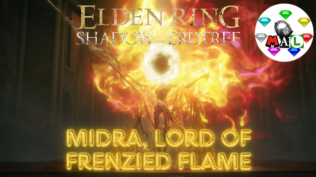 Midra, Lord of Frenzied Flame Boss Fight NG+6 - Elden Ring Shadow of ...