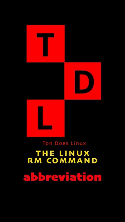 Master the ‘rm’ Command: Unleash the Power of Deletion! #linux #rm #commandline - YouTube