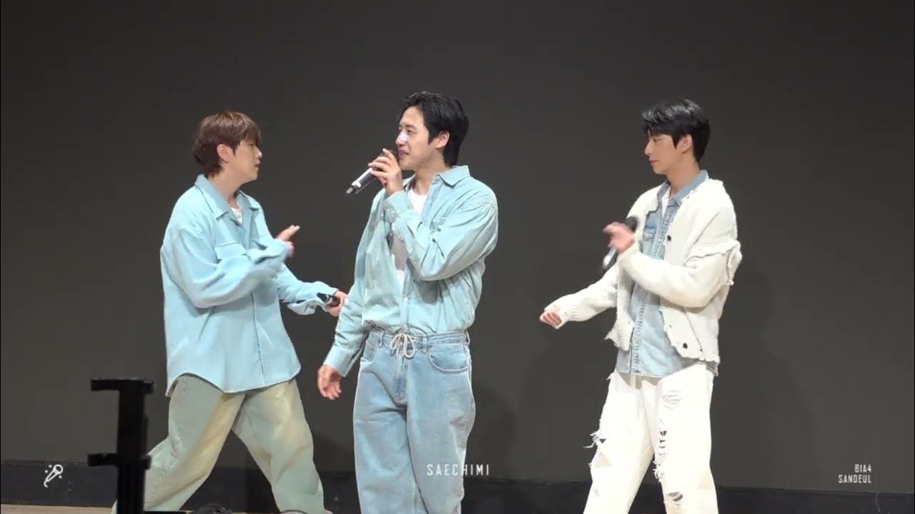 240217 B1A4 팬사인회 (시지너+리와인드) - YouTube