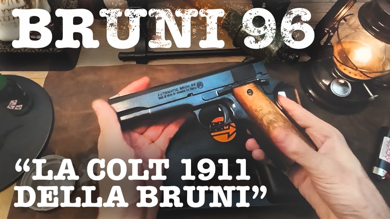 Bruni 96: Colt 1911 a salve, modifiche estetiche - YouTube