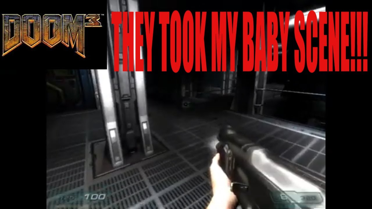 Doom 3 Creepy/Scary Scene! - YouTube
