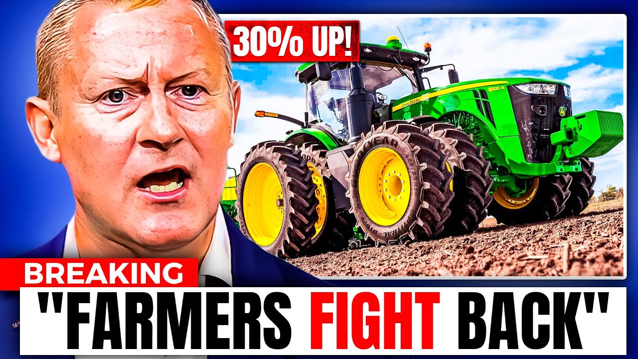 Farmers FIGHT BACK as John Deere HIKES Servicing Prices by 30%! - YouTube