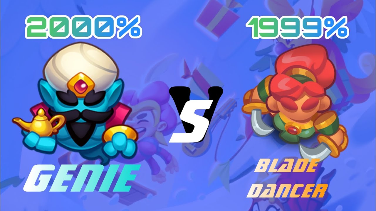 Genie vs Blade Dancer | Full Fight| Genie Showing His Full Strength ...