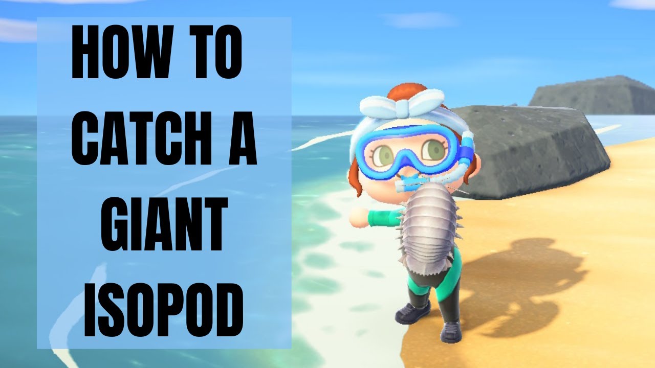 HOW TO CATCH A GIANT ISPOD | Animal Crossing New Horizons Tutorial ...