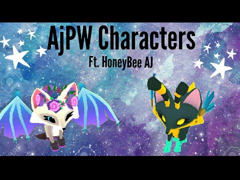 AjPW Characters Ft. HoneyBee AJ | AjPW | Collab - YouTube