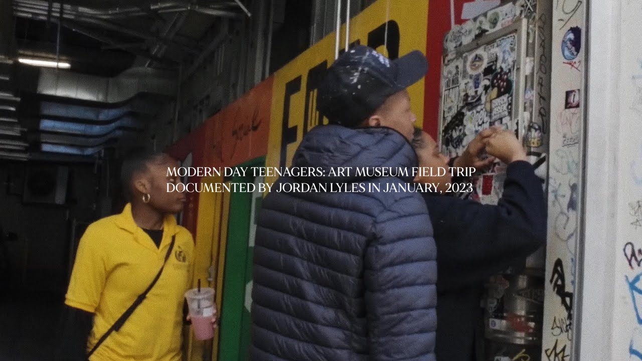Modern Day Teenagers: Art Museum Field Trip Footage (January, 2023 ...