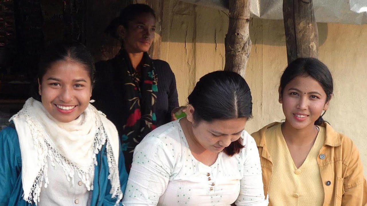 Pretty and friendly rural village people(11)Nepal rural - YouTube