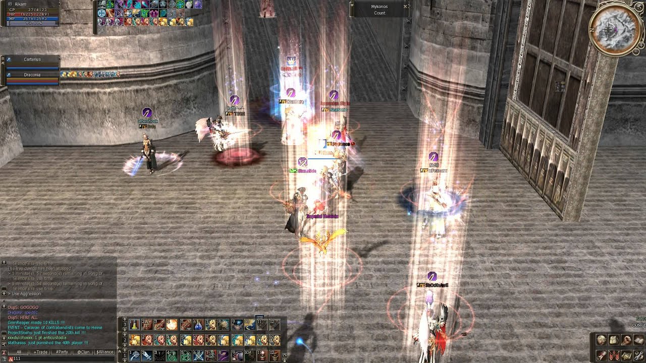 Castle siege - The Castle on fire - YouTube