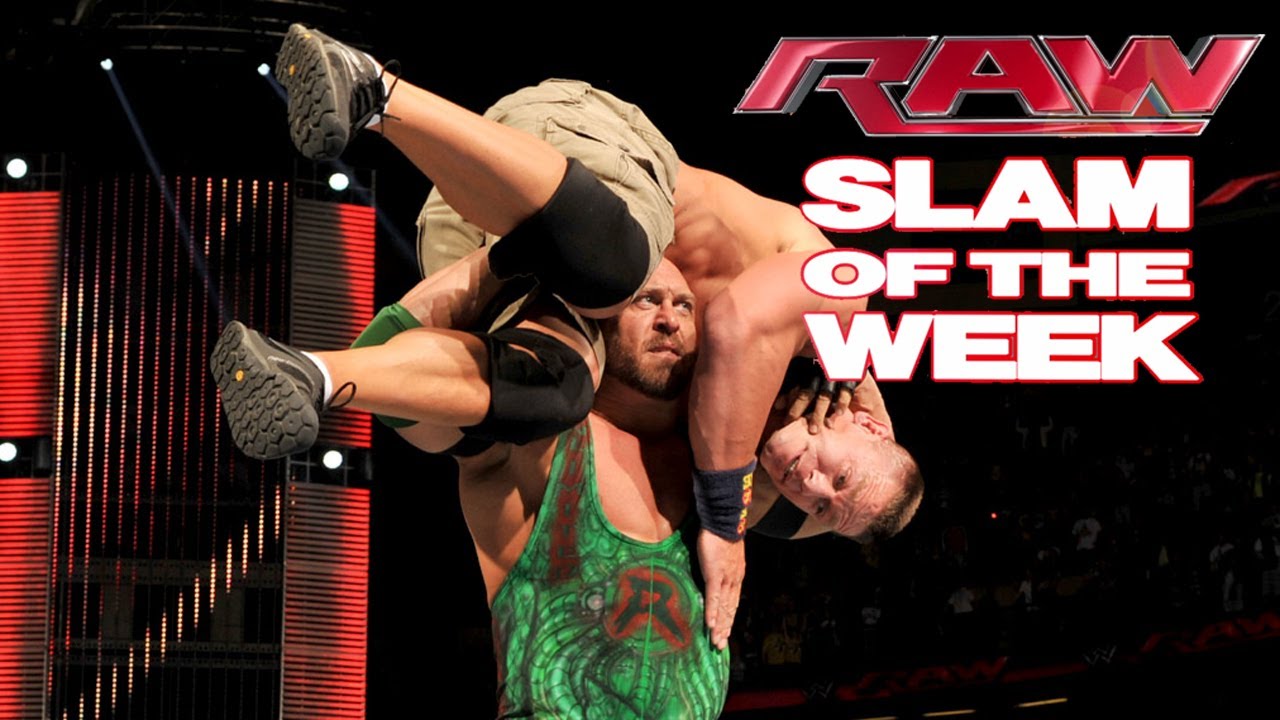 Slam of the Week - WWE Raw 4/8 - YouTube