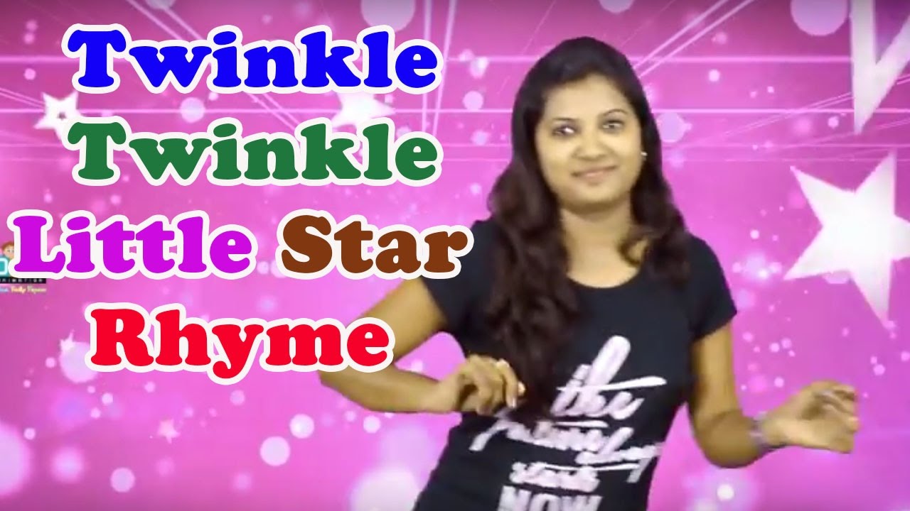Action Twinkle Twinkle Little Star || Nursery Action Rhyme For Kids ...